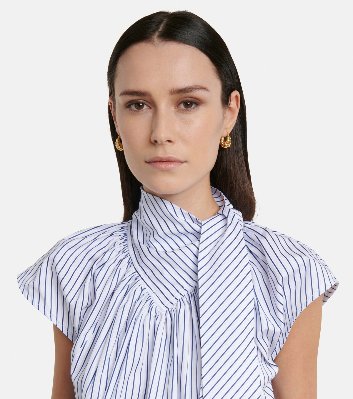 Sophie Buhai - Shell 18kt gold vermeil hoop earrings Sophie Buhai