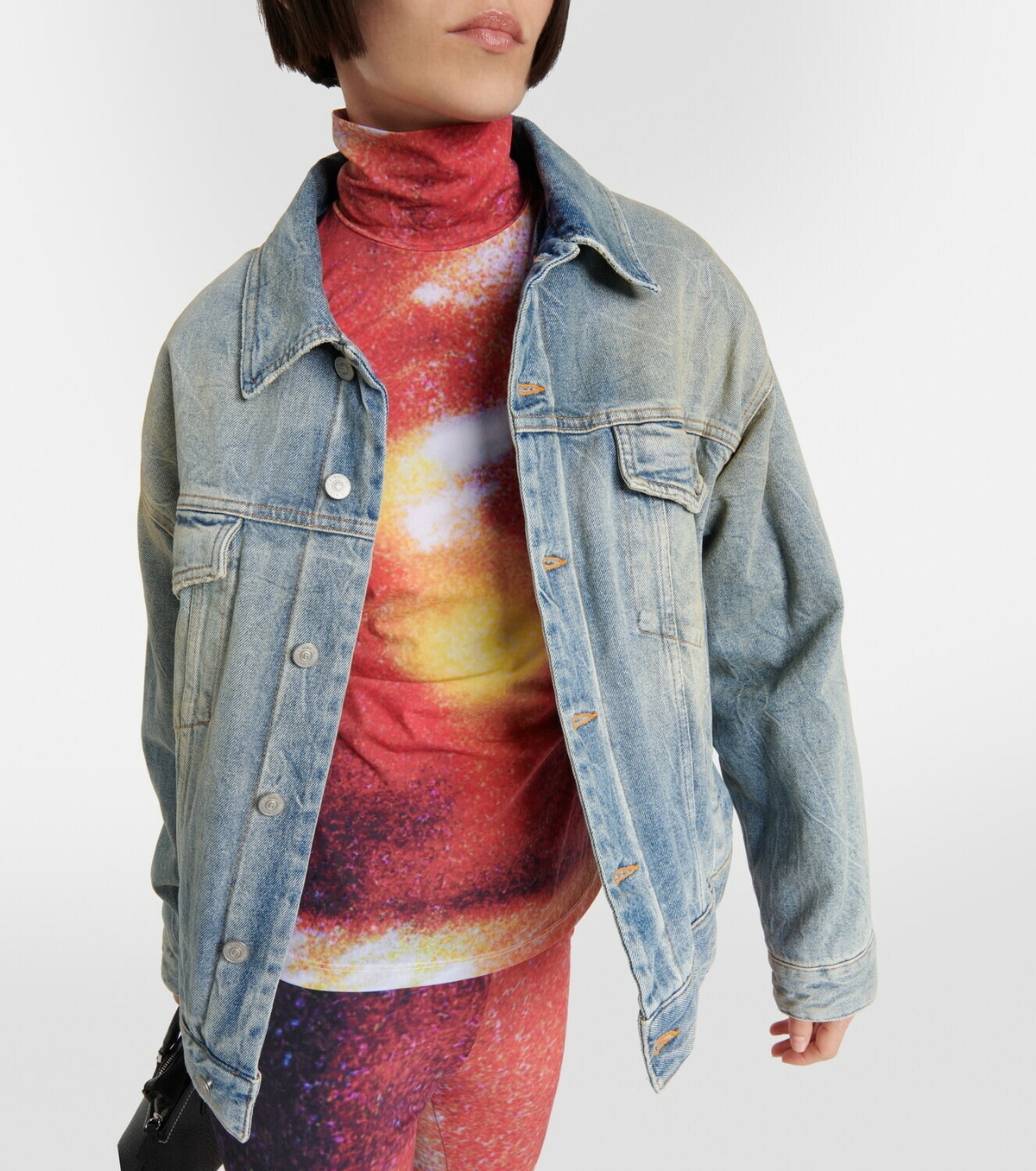 MM6 Maison Margiela Padded denim jacket MM6 Maison Margiela