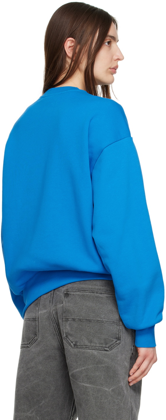 Acne Studios Blue Crewneck Sweatshirt Acne Studios