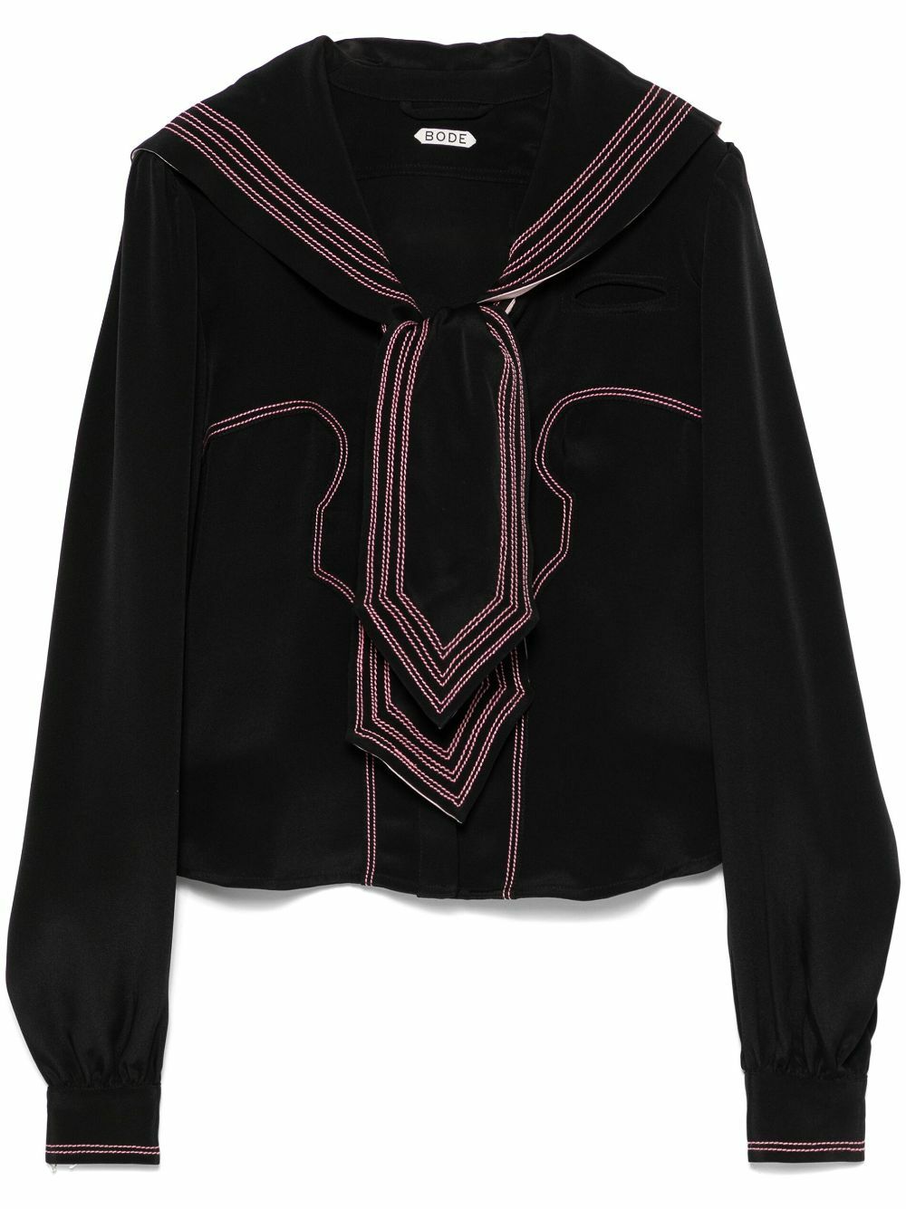 BODE Black Seafarer Shirt Bode