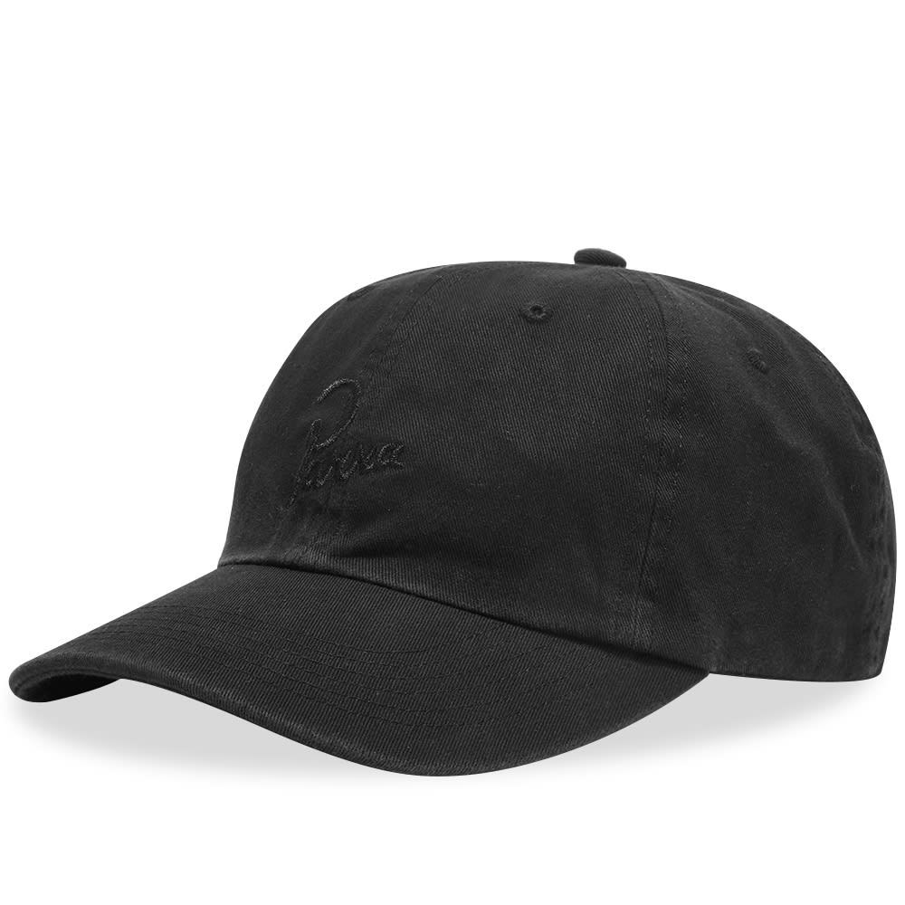 By Parra Signature Logo Washed 6 Panel Cap By Parra