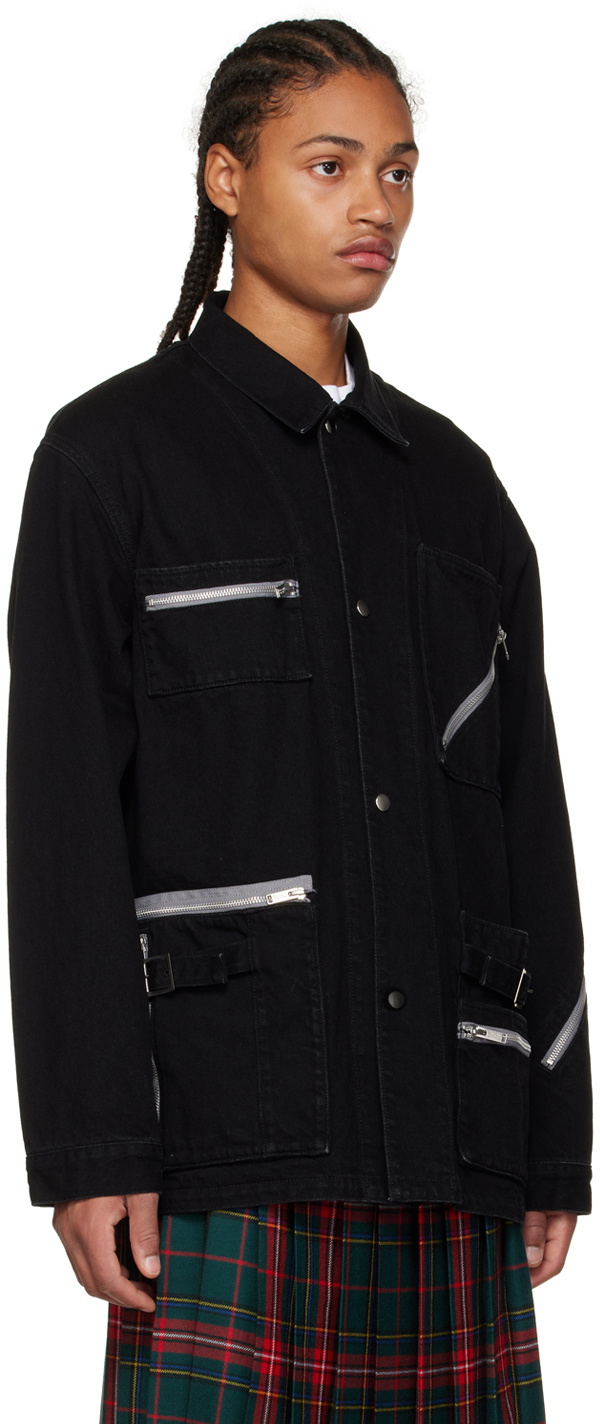 Undercover Black Multi Pocket Jacket Undercover
