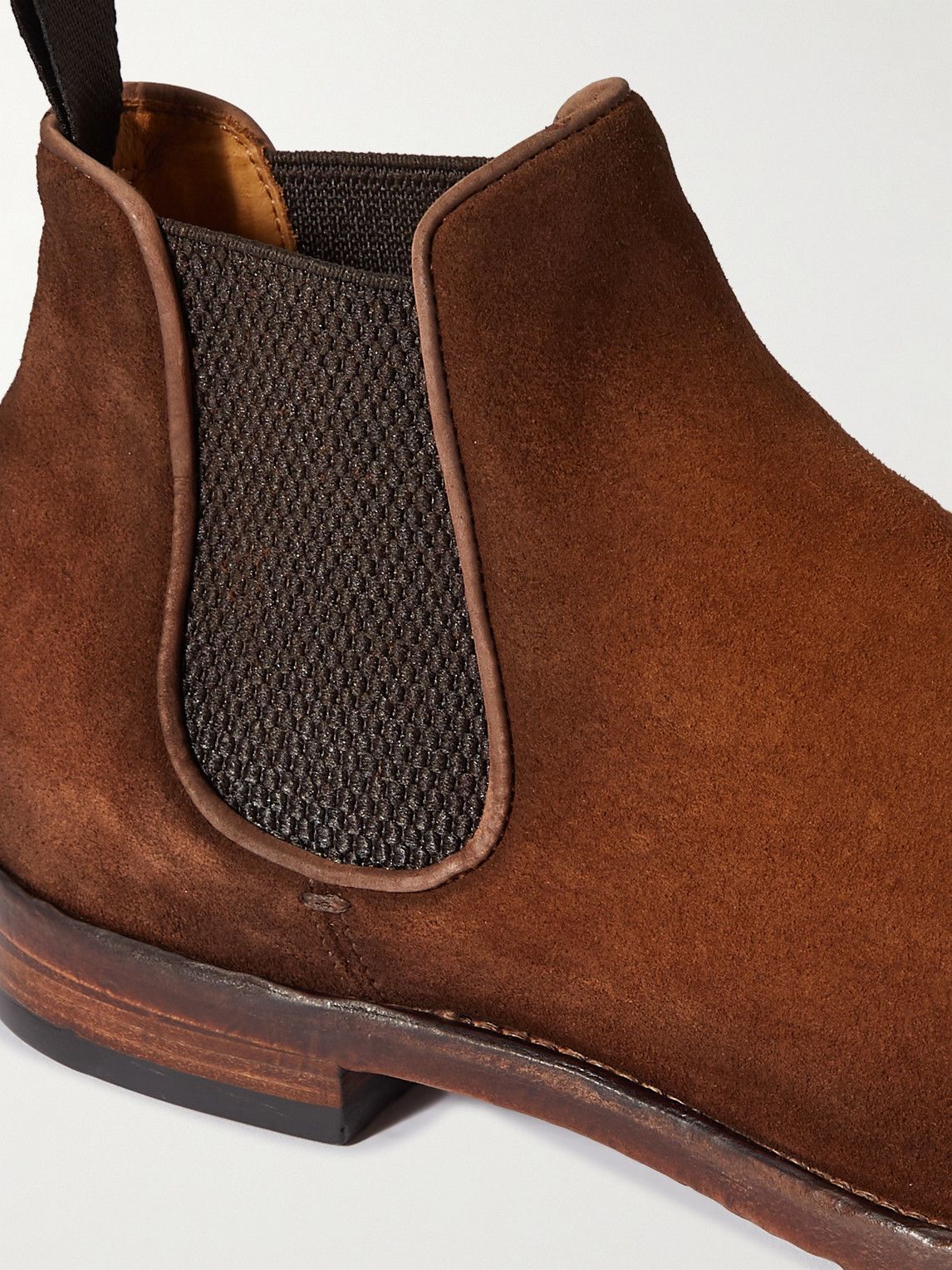 Officine Creative - Providence Suede Chelsea Boots - Brown Officine ...