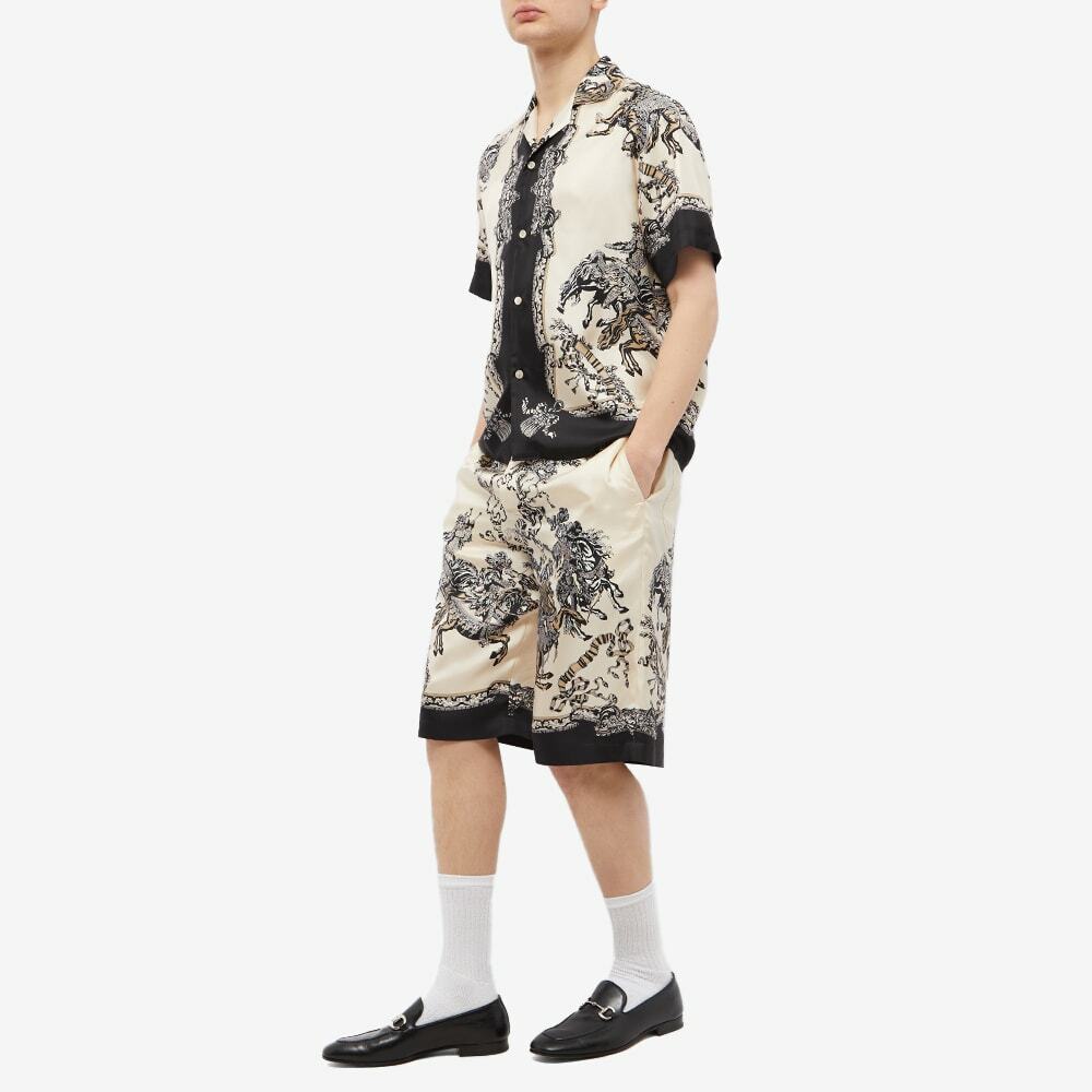 Gucci Men's Patterned Short in Ivory Gucci