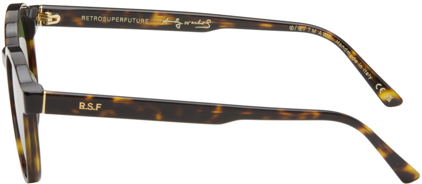 RETROSUPERFUTURE Brown 'The Warhol' Sunglasses RETROSUPERFUTURE