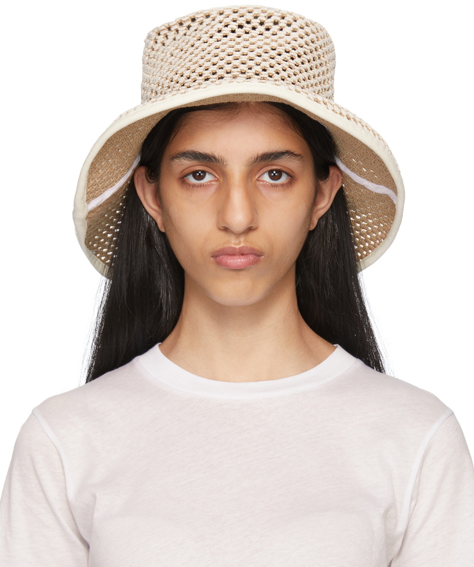 rag & bone Off-White Cruise Summer Beach Hat Rag and Bone