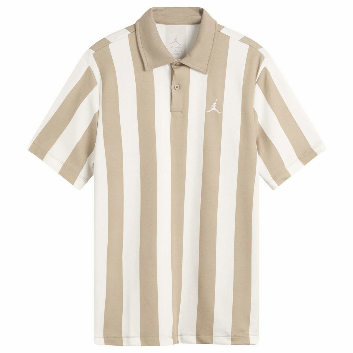 Air Jordan Men's Golf Polo in Khaki/Sail Nike Jordan Brand
