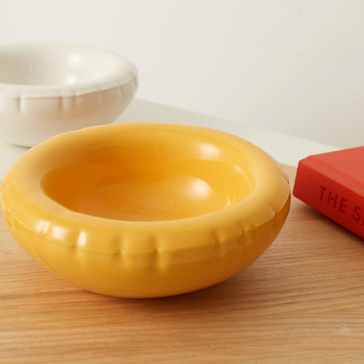 Home Studyo Lisa Bowl in Yolk Yellow Home Studyo