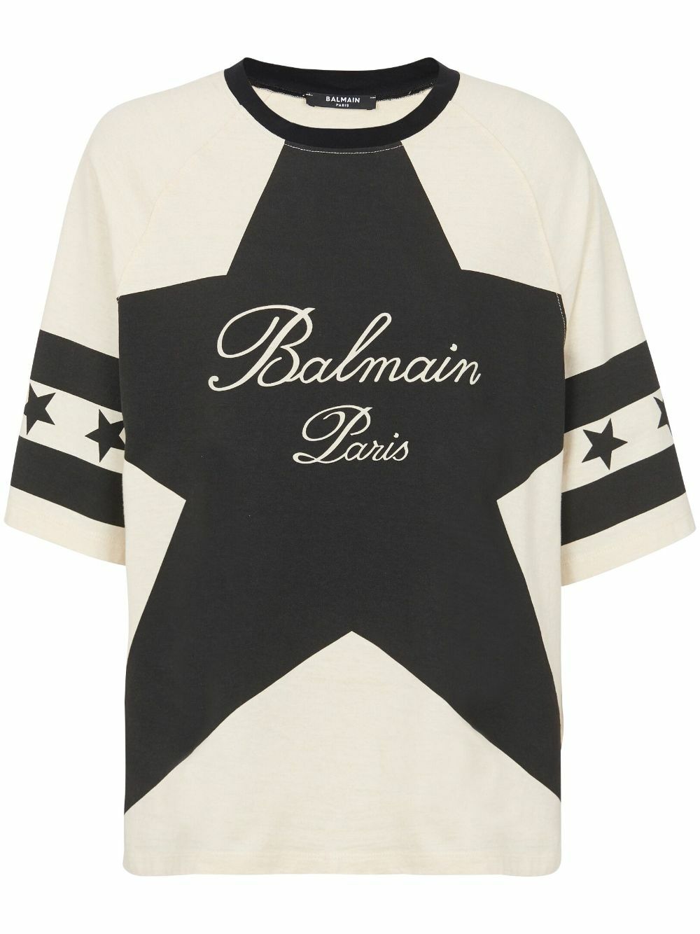 BALMAIN - Logo Cotton T-shirt Balmain