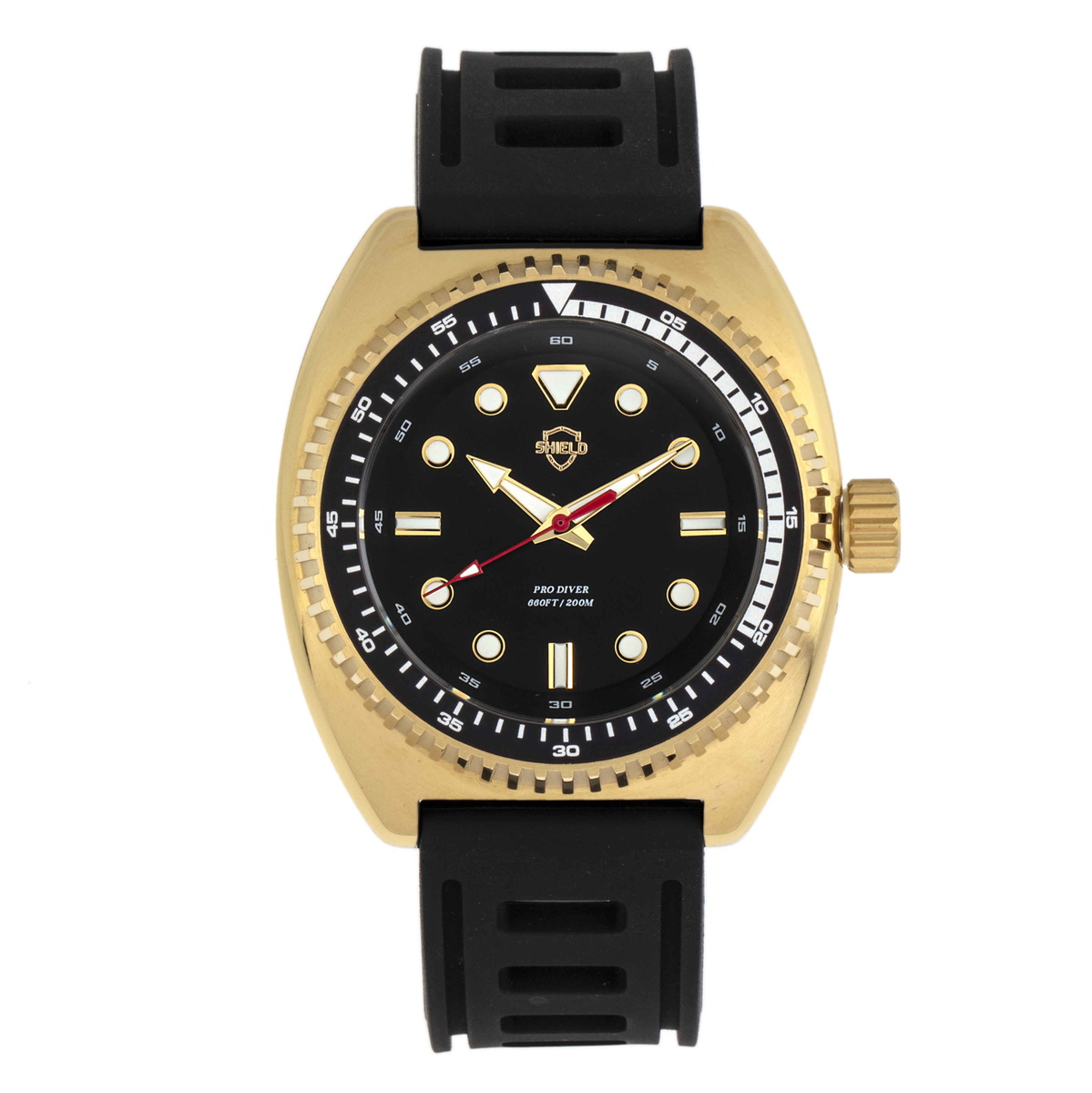 Shield Dreyer Quartz Black Dial Mens Watch SLDSH107-5 Shield