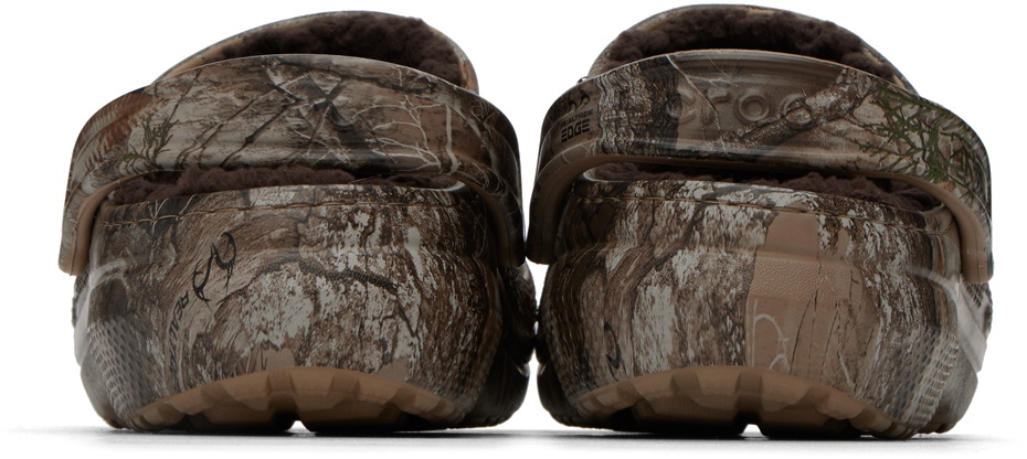 Crocs Brown Realtree Edition Classic Lined Clogs Crocs