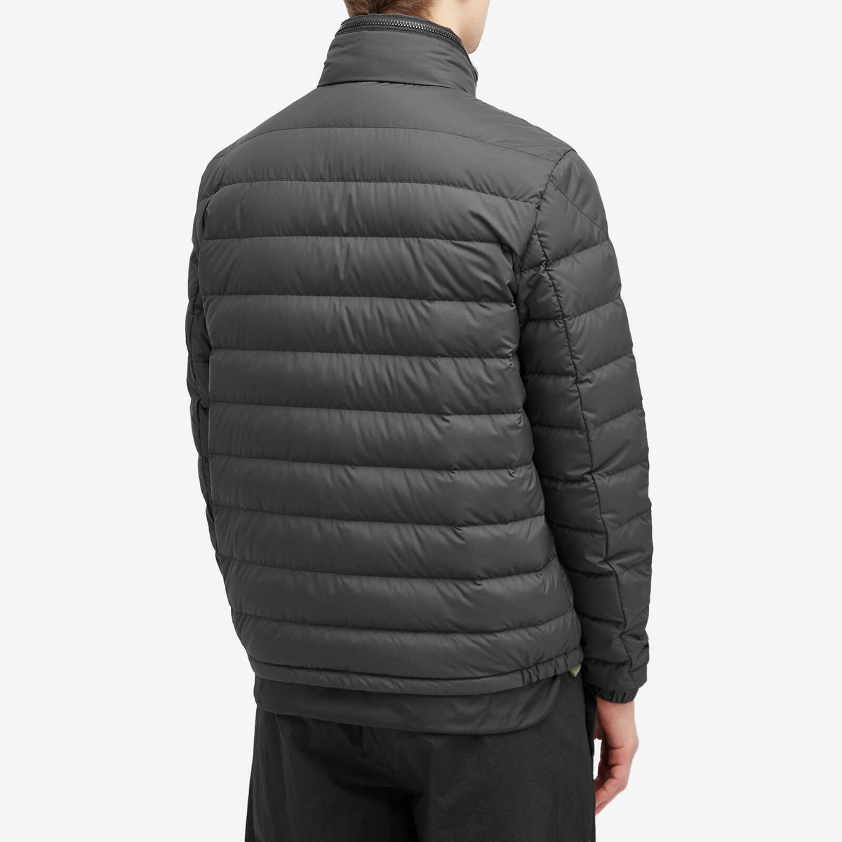 Moncler Men's Alfit Concealed Hood Jacket in Black Moncler