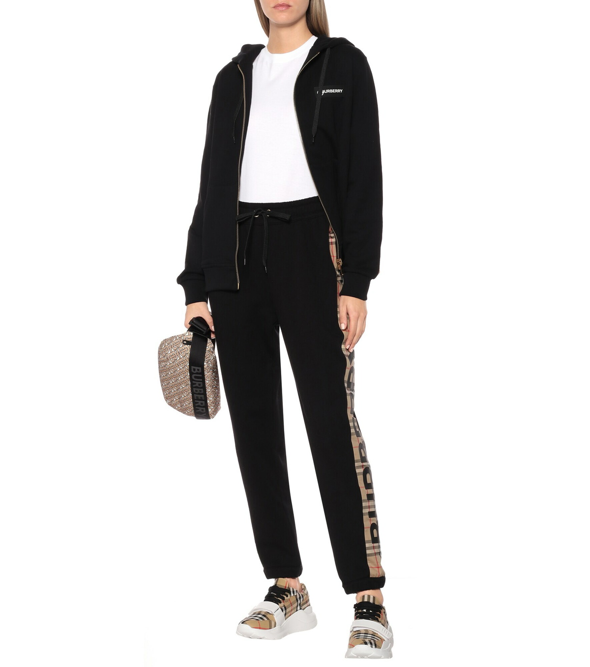 Burberry - Vintage Check cotton sweatpants Burberry