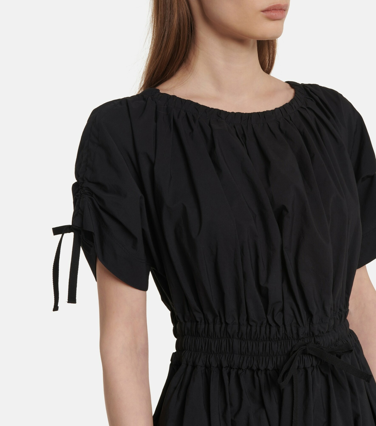 Moncler - Pleated midi dress Moncler