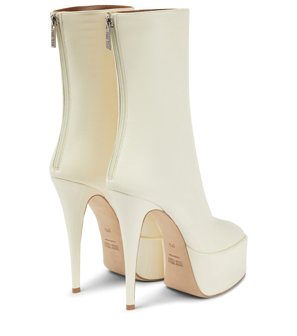 Paris Texas - Ivana leather platform ankle boots Paris Texas