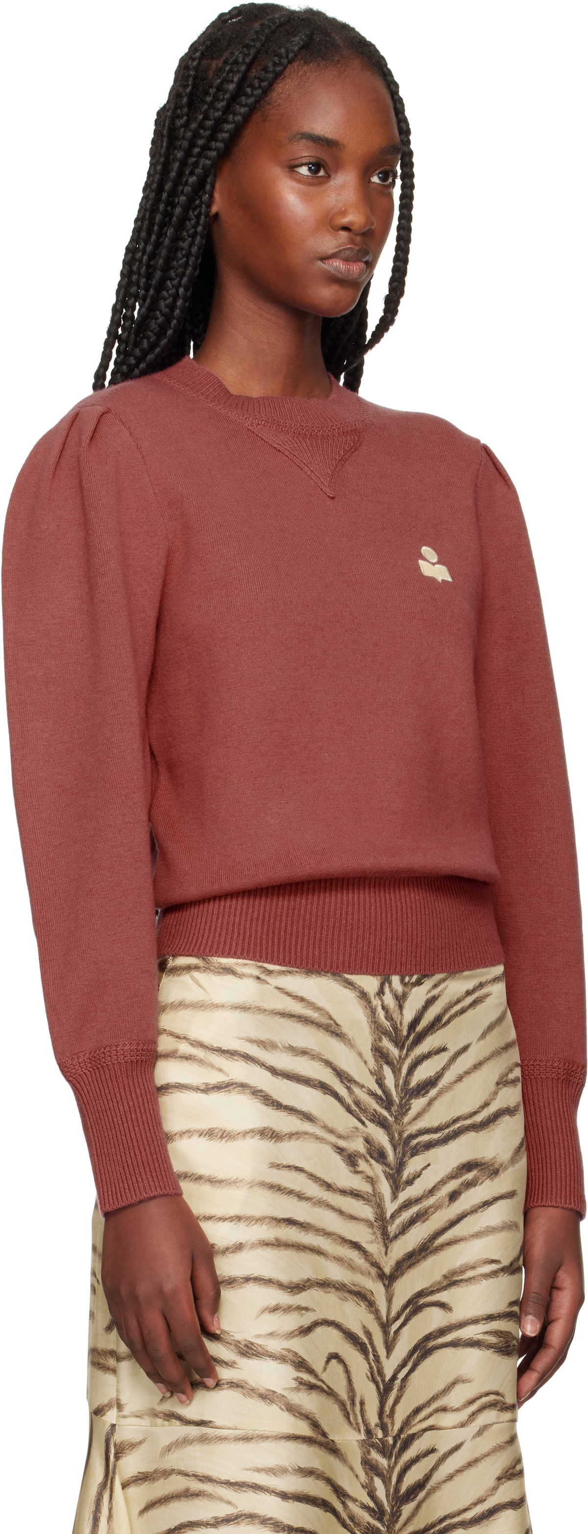 Isabel Marant Etoile Red Kelaya Sweater Isabel Marant Etoile