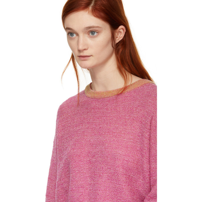 Simon Miller Pink Yates Crewneck Sweater Simon Miller