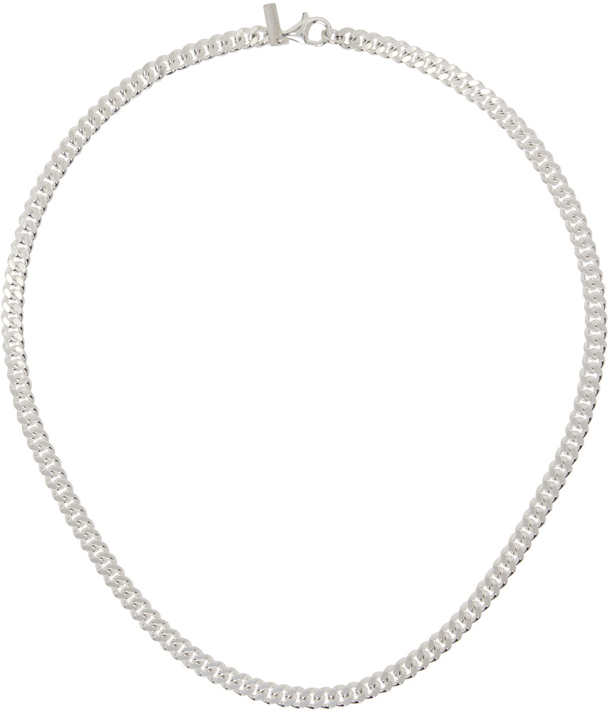 Hatton Labs Silver Classic Mini Cuban Chain Necklace Hatton Labs