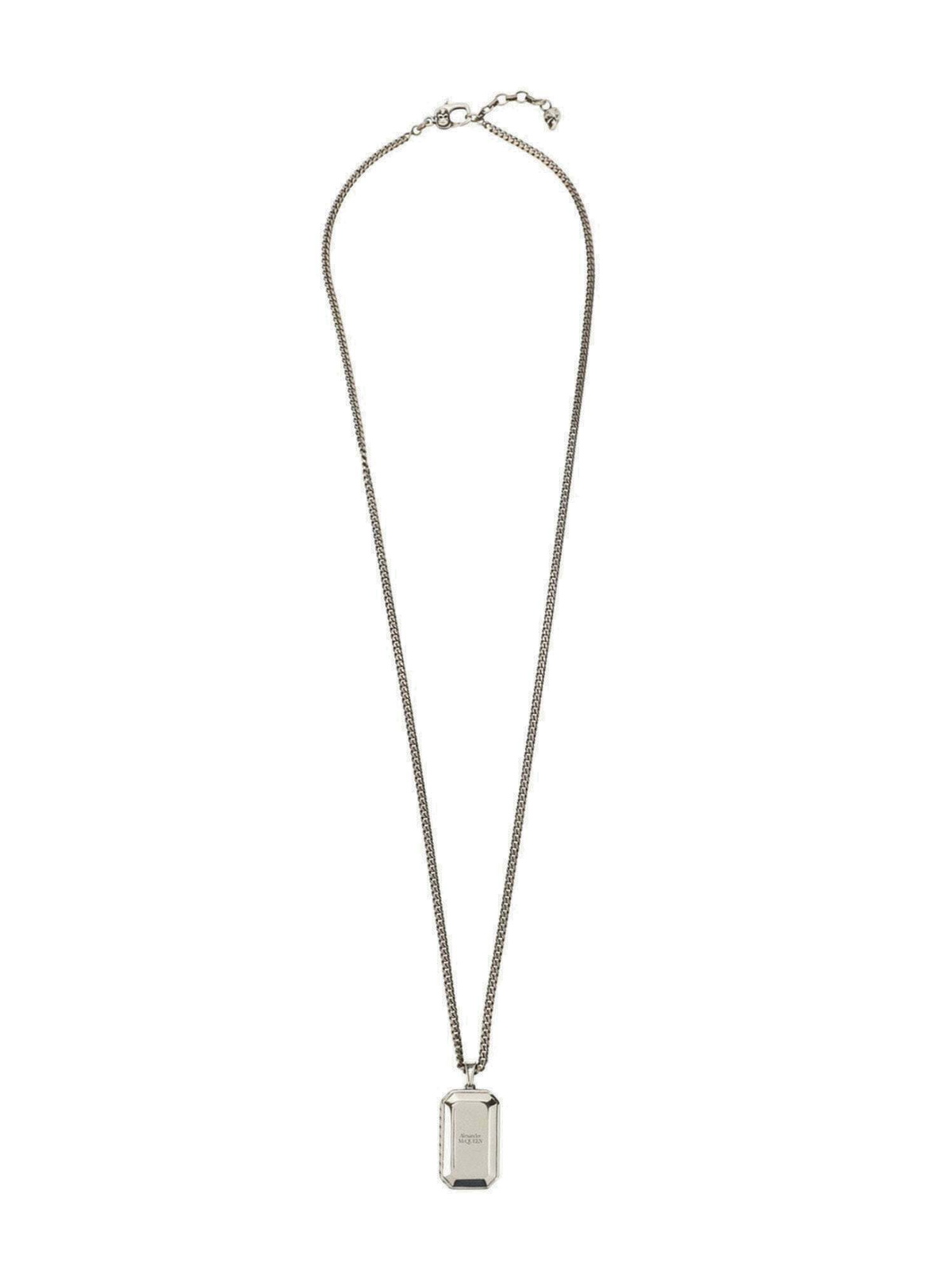 Alexander Mcqueen Necklace Silver Mens Alexander McQueen