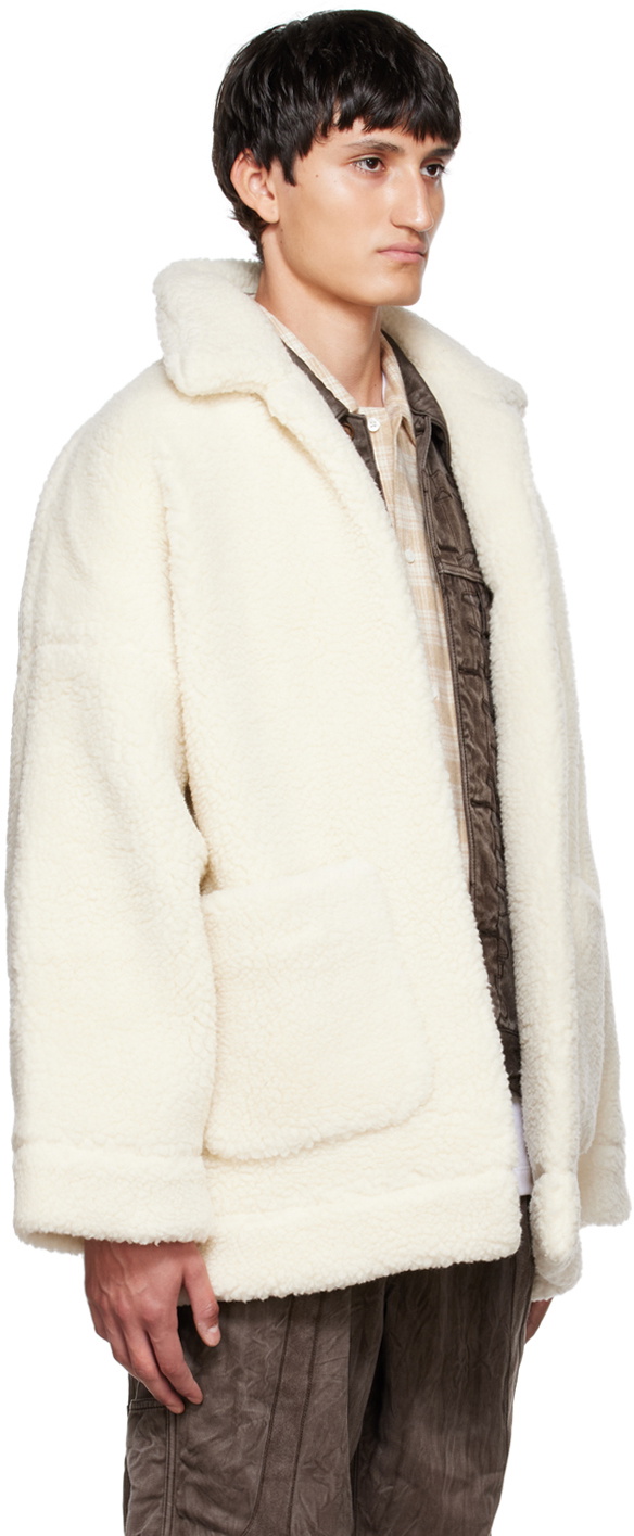 Doublet White Graphic Jacket Doublet