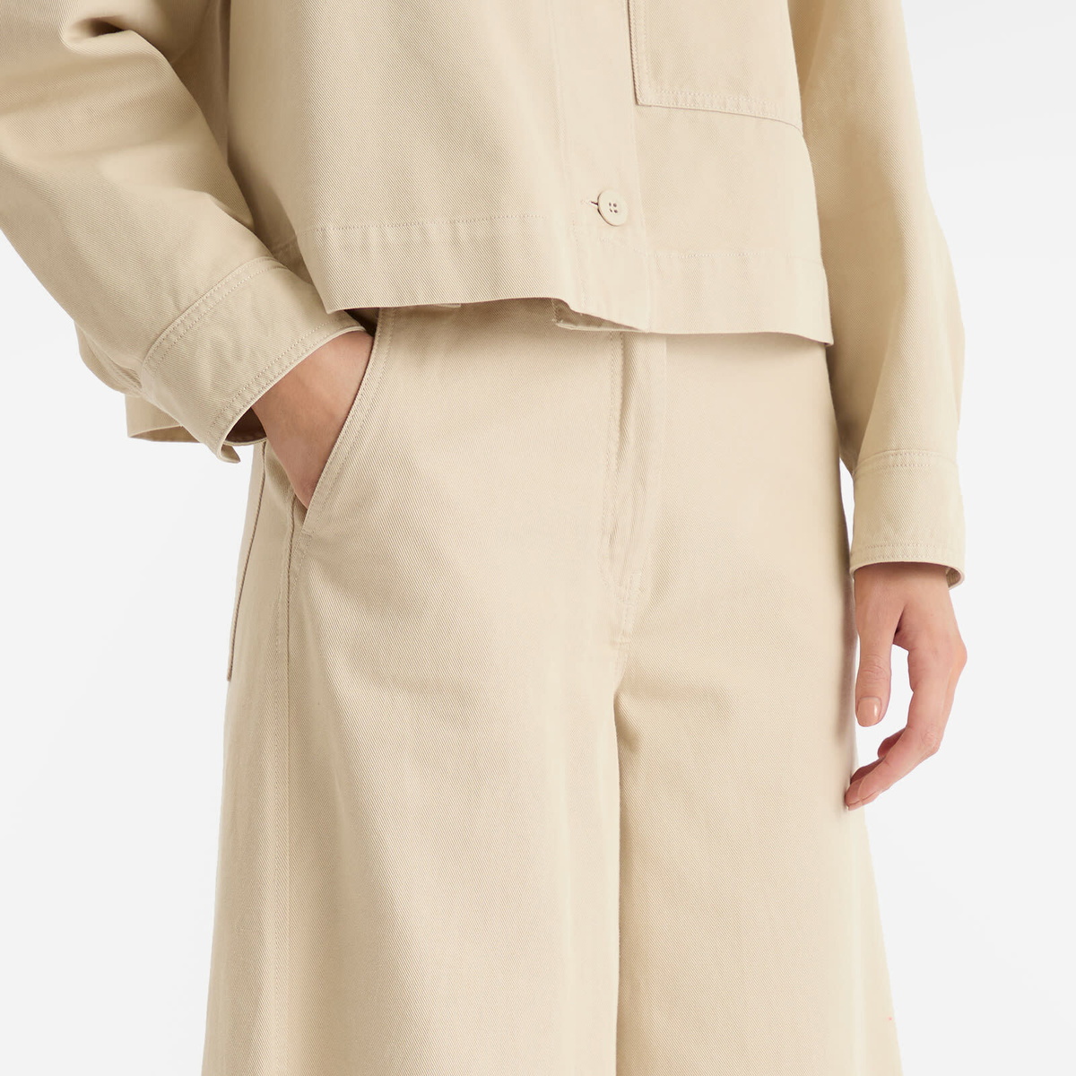 Weekend by Max Mara Women's Disco Wide Leg Trousers in Sand Weekend Max Mara