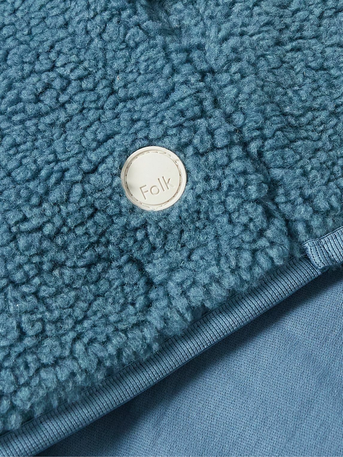 Folk - Puzzle Fleece Jacket - Blue Folk