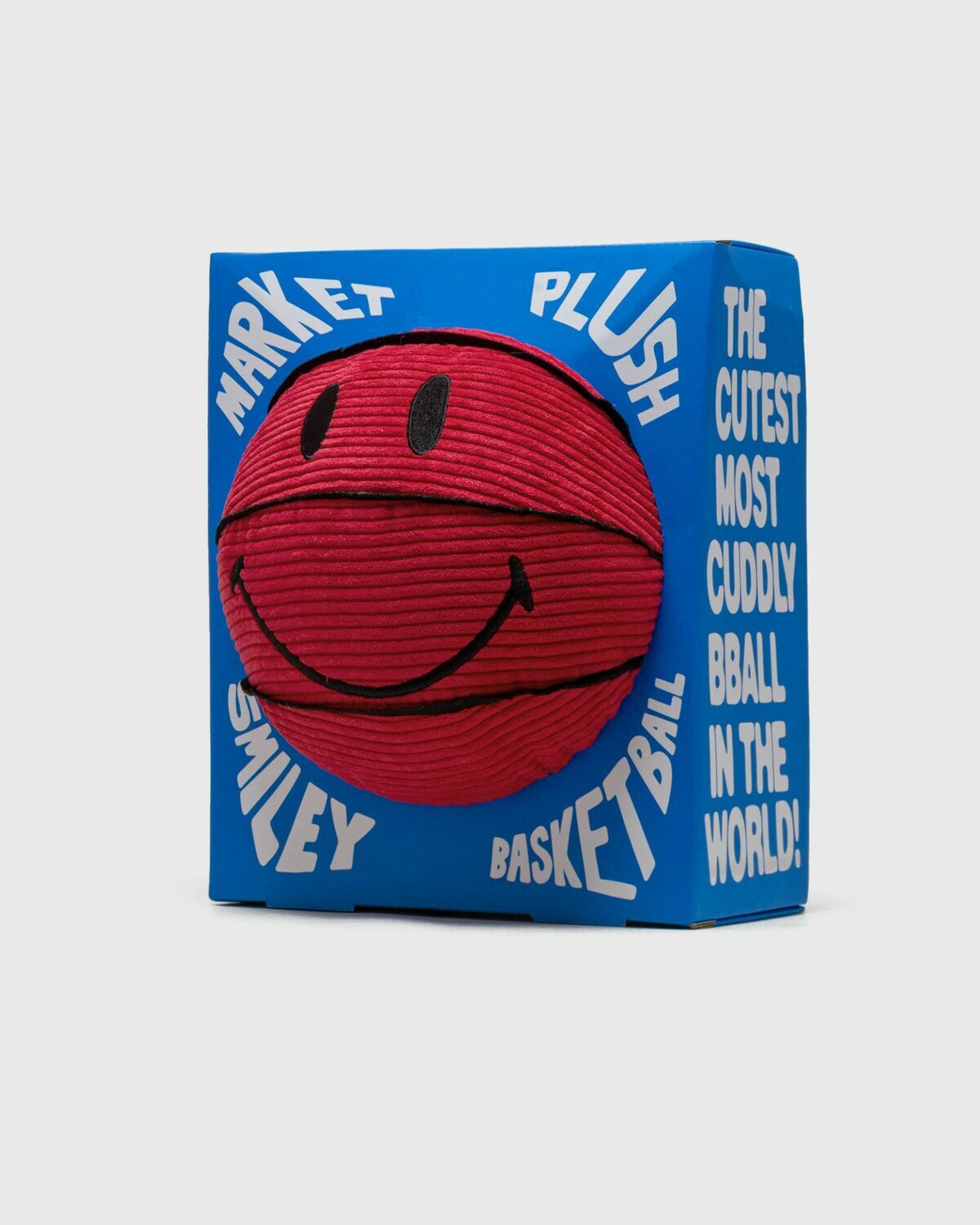 Market Smiley Devil Plush Basketball Red Sports Equipment MARKET