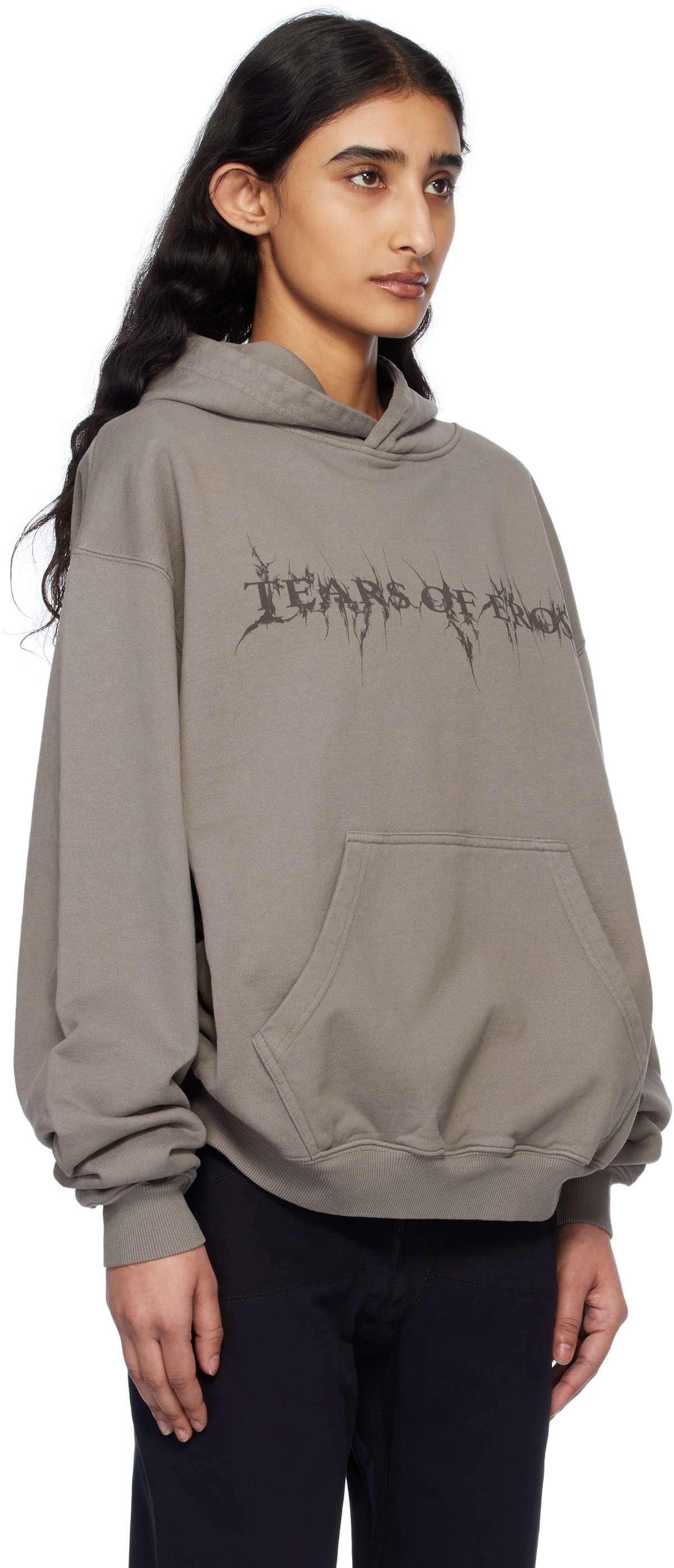 Liza Keane Gray 'Tears of Eros' Hoodie Liza Keane