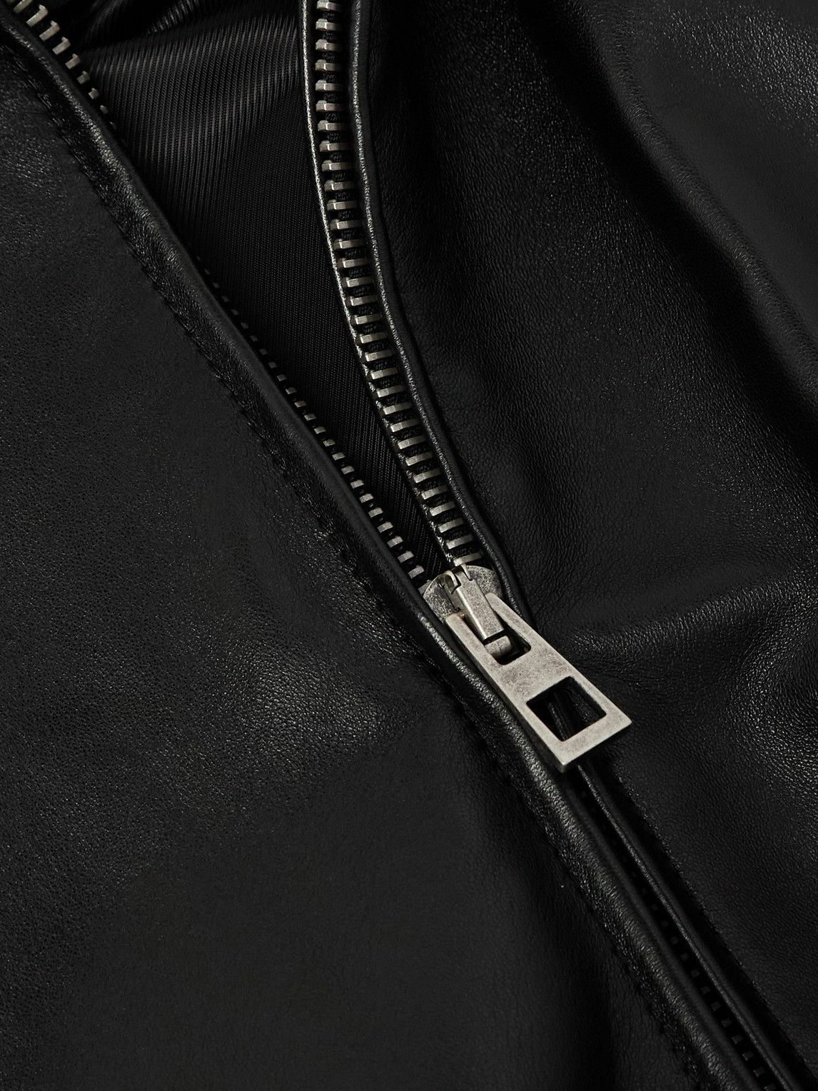 LOEWE - Leather Jacket - Black Loewe