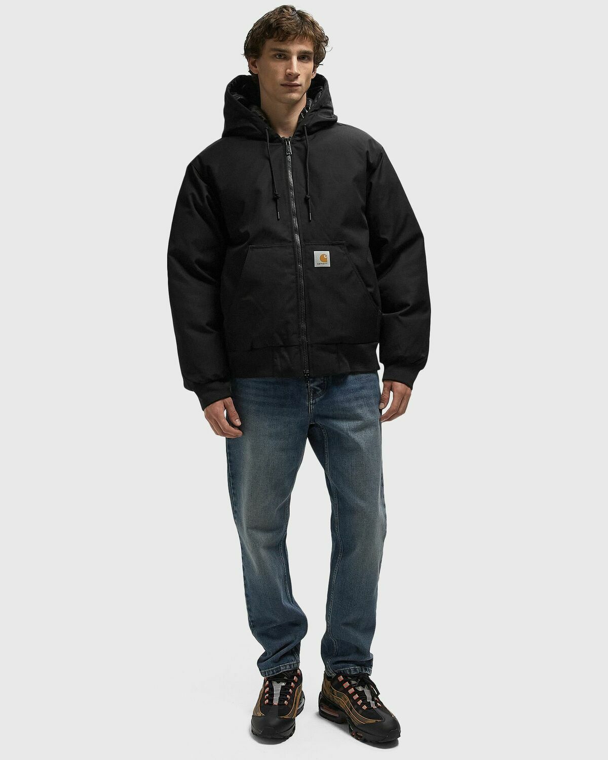 Carhartt WIP OG Active Cold Jacket Black Mens Bomber Jacket Carhartt WIP