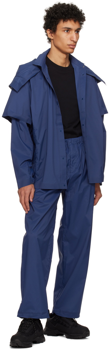 Goldwin 0 Indigo Wind Shirt Jacket Goldwin 0