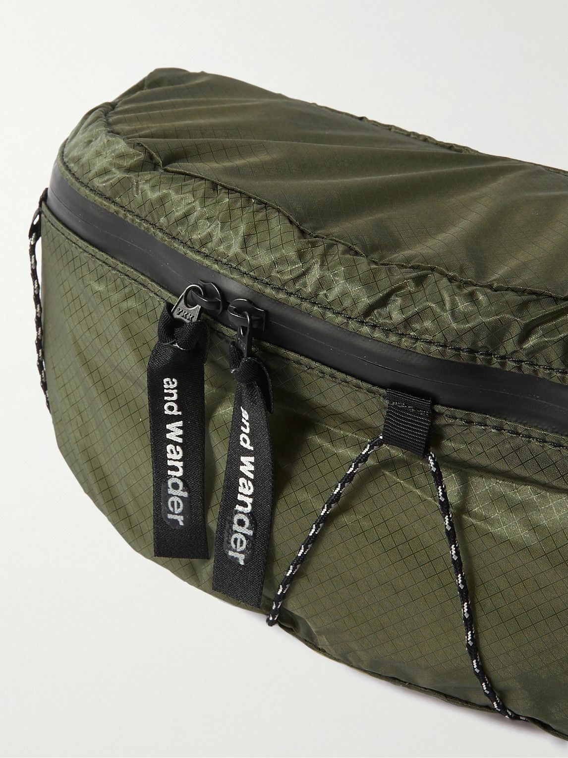 And Wander - Logo-Print Ripstop Belt Bag and Wander