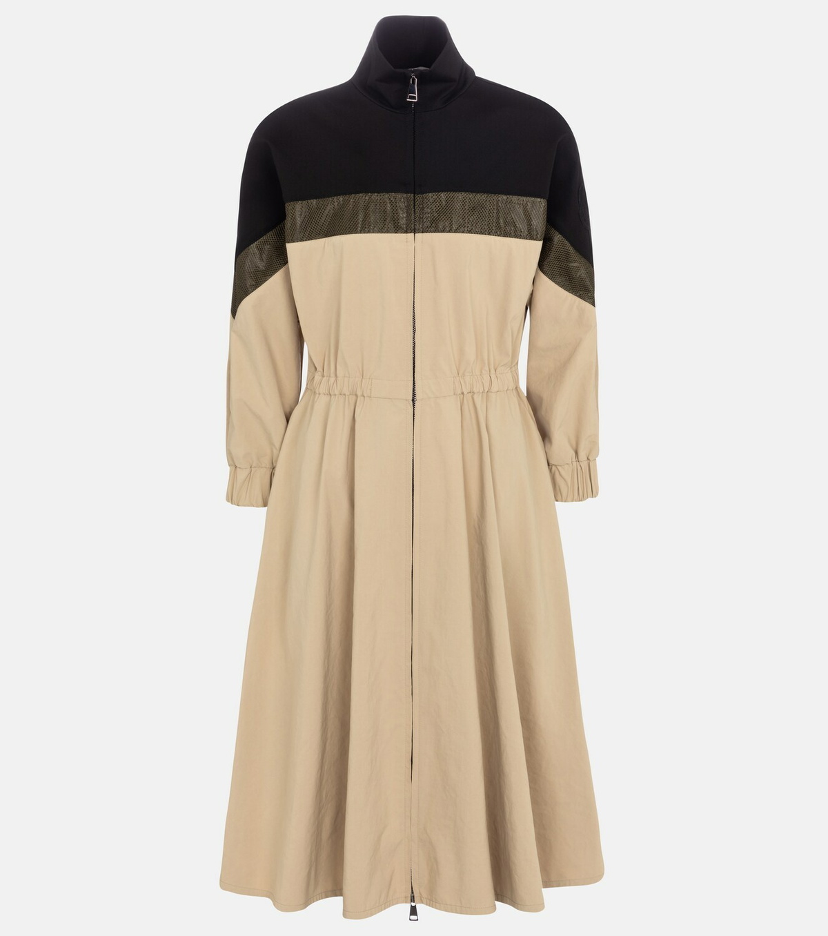 Moncler - Zipped midi dress Moncler