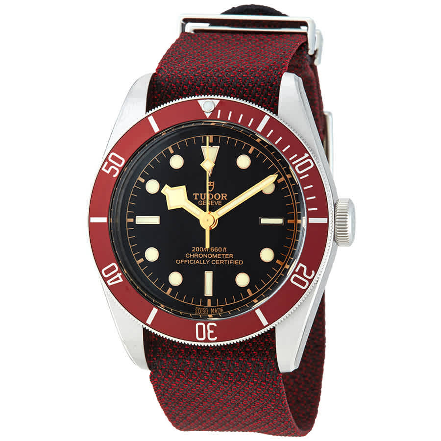 Tudor Black Bay Automatic Chronometer Black Dial Mens Watch M79230R ...