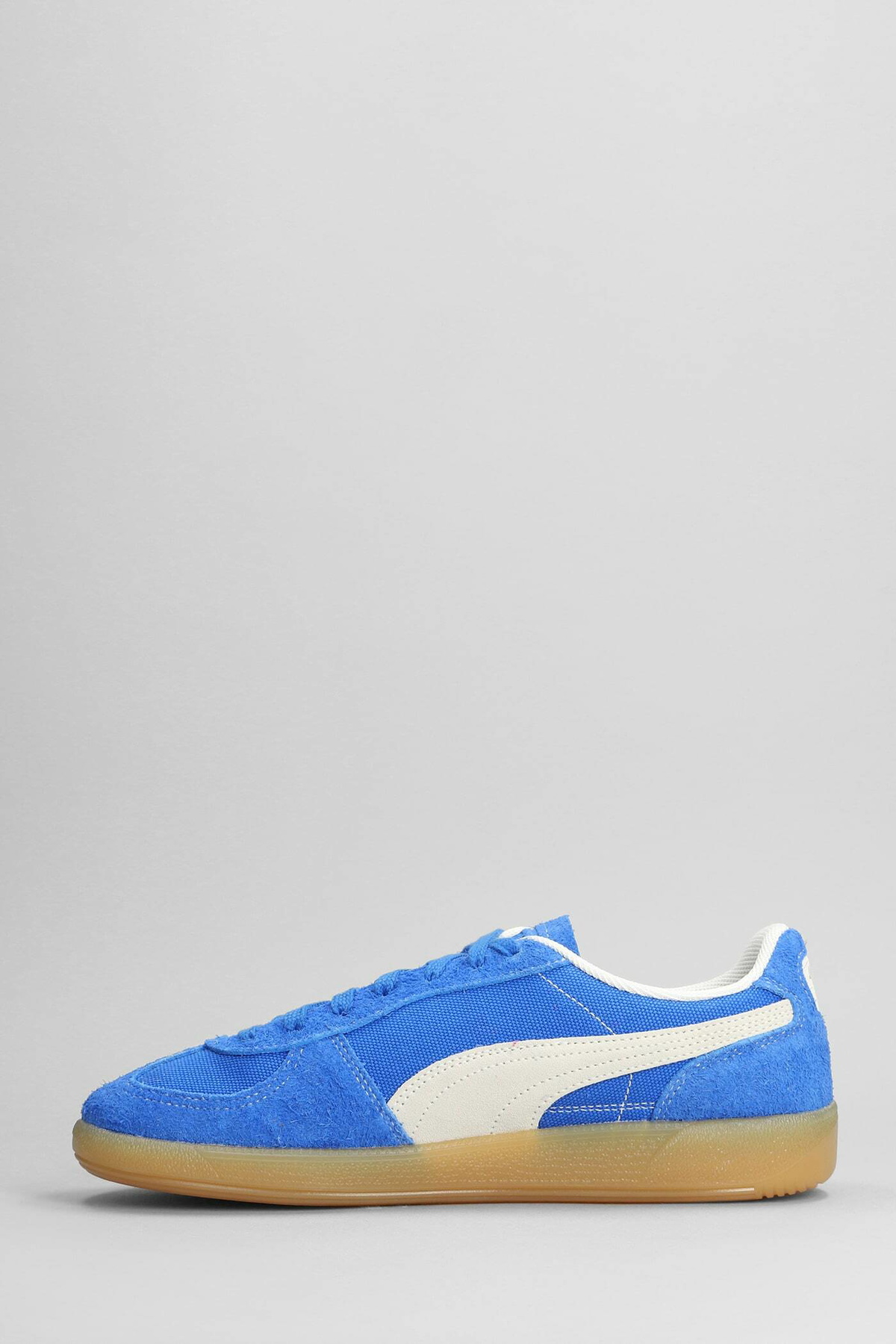 Puma Palermo Sneakers In Blue Suede Puma