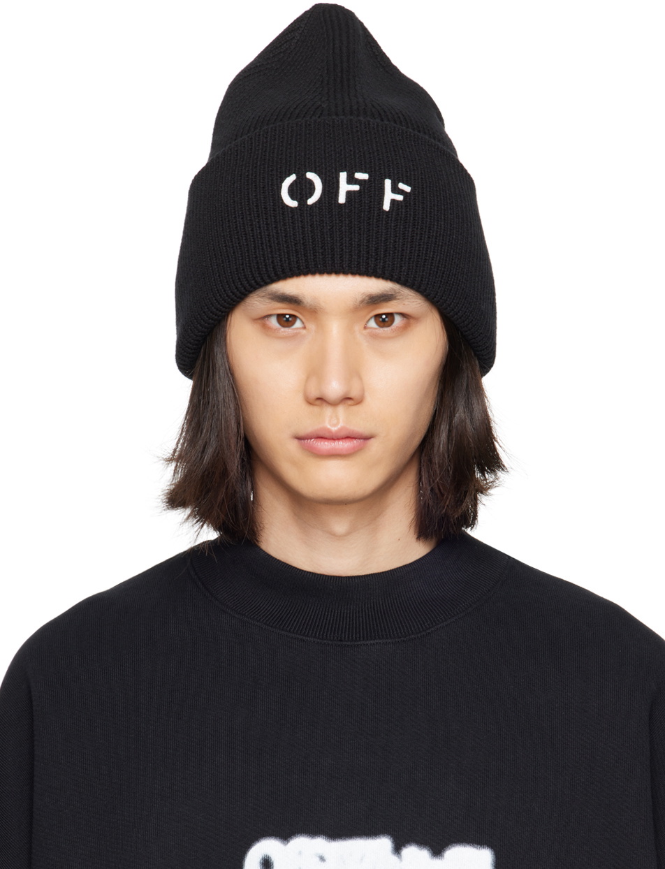 Off-White Black 'OFF' Stamp Beanie Off-White