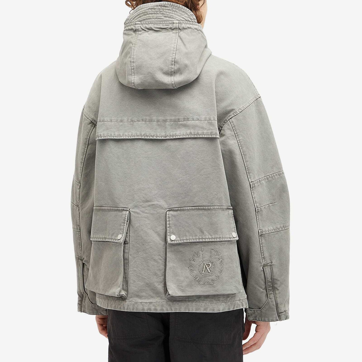 Represent Men's x Belstaff Enduro Jacket in Shadow Represent