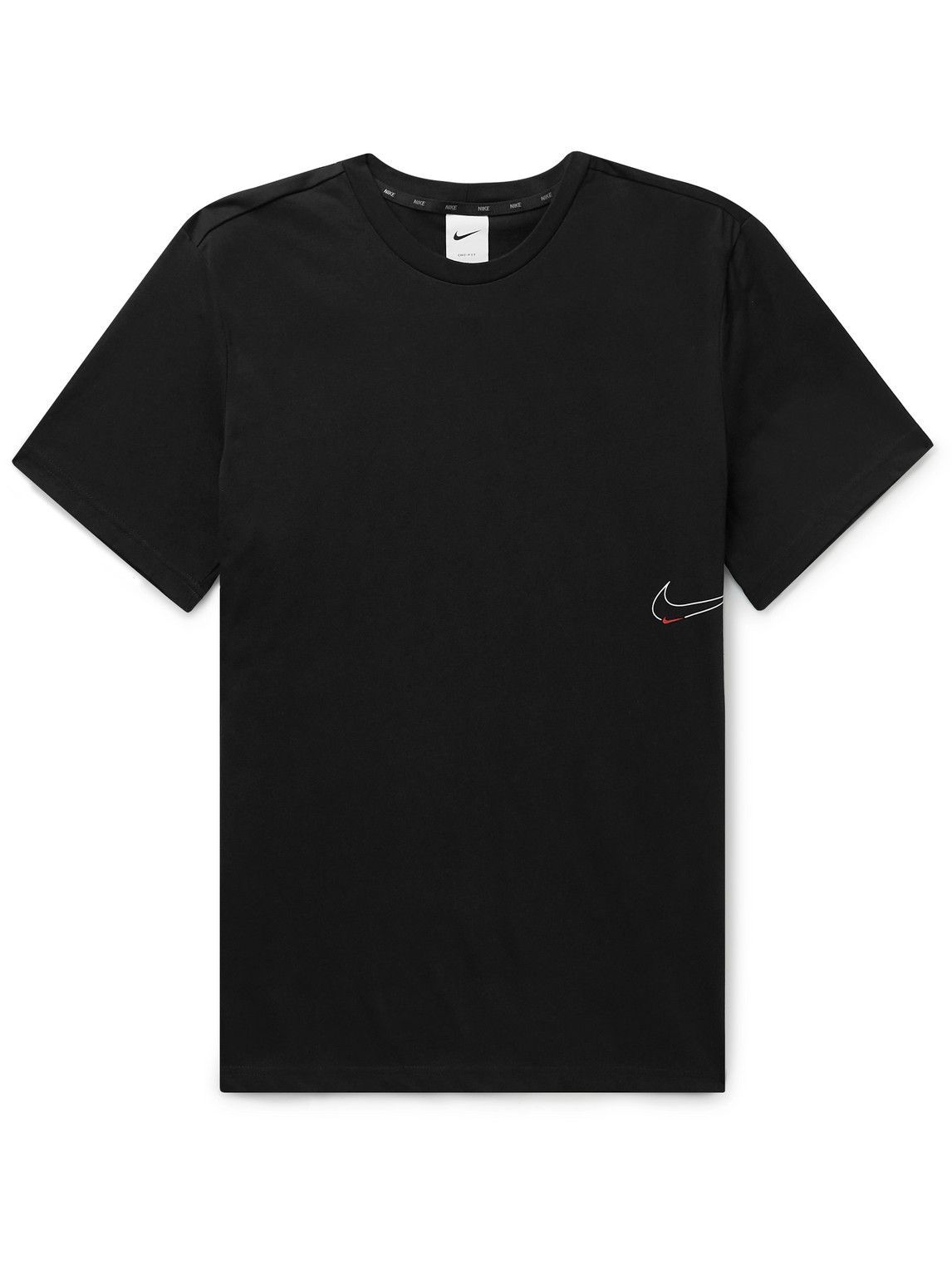 Nike Training - Panelled Dri-FIT and Mesh T-Shirt - Black Nike Training
