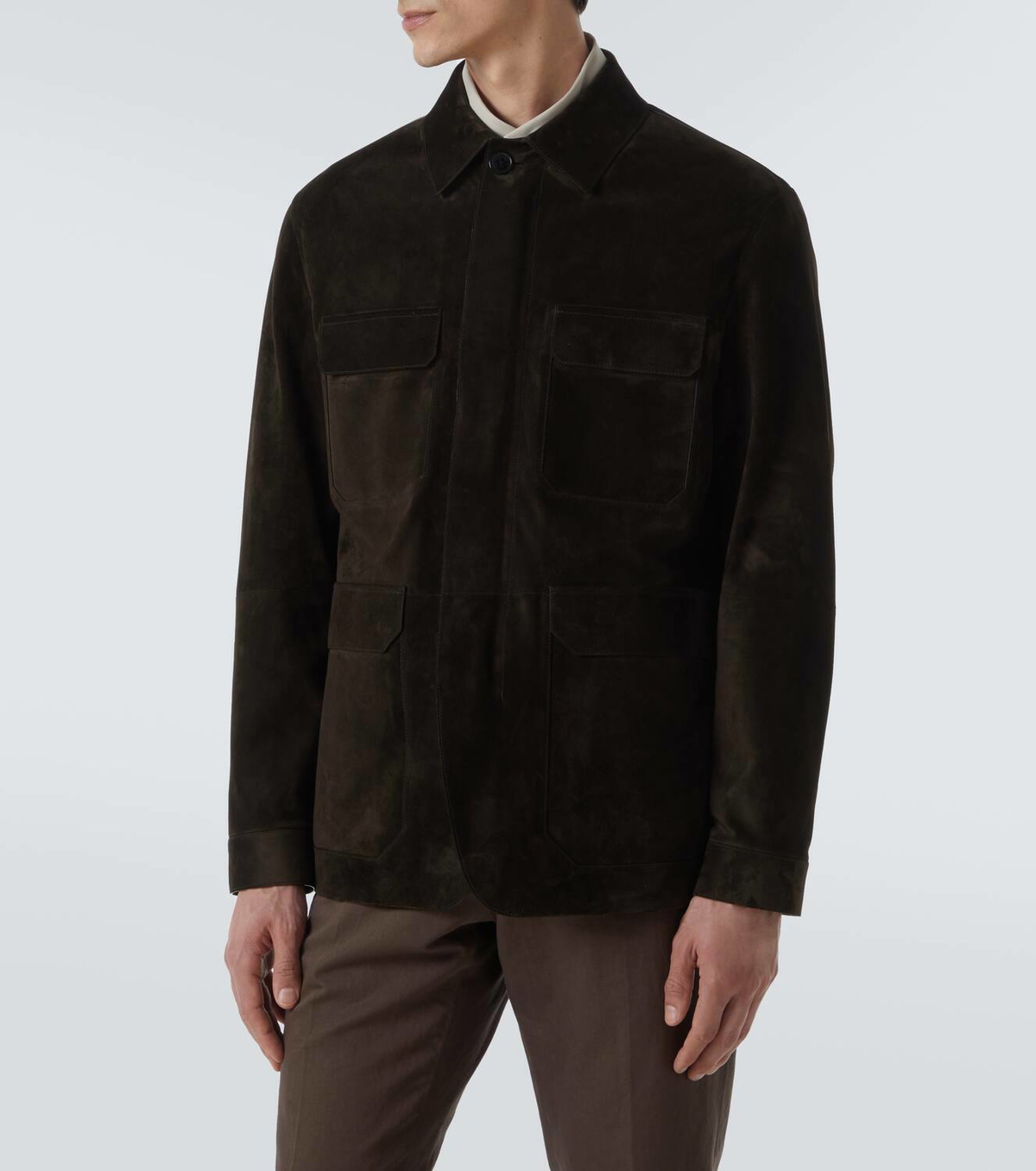 Zegna Leather field jacket Zegna