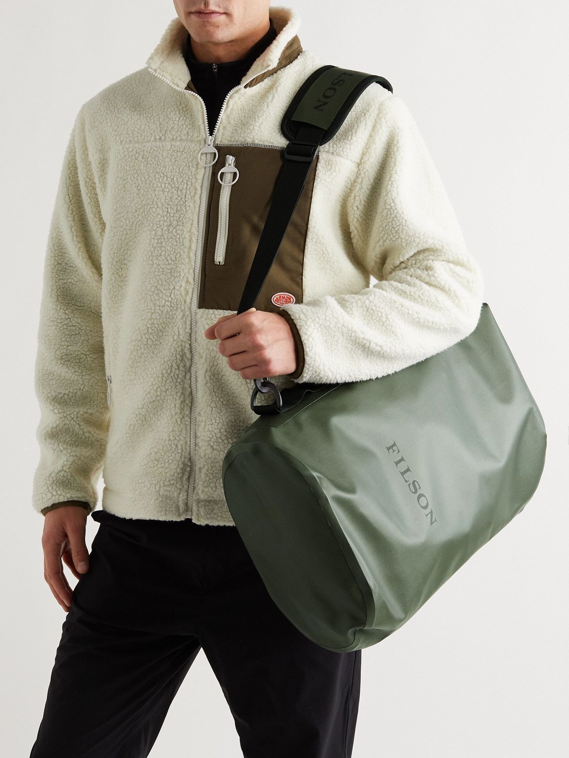 Filson - Logo-Print TPU-Coated Nylon Dry Tote Bag Filson