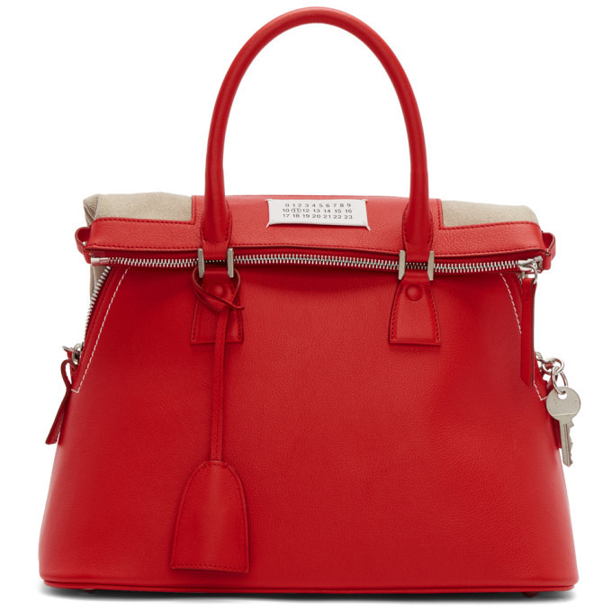 Maison Margiela Red Eco Sustainable 5AC Bag Maison Margiela