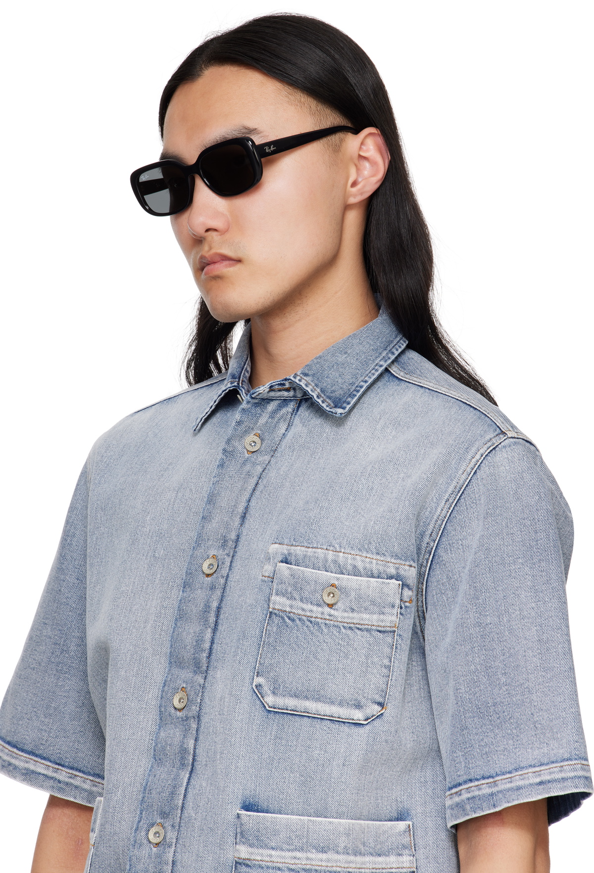 Ray-Ban Black RB4421D Bio-Based Sunglasses Ray Ban