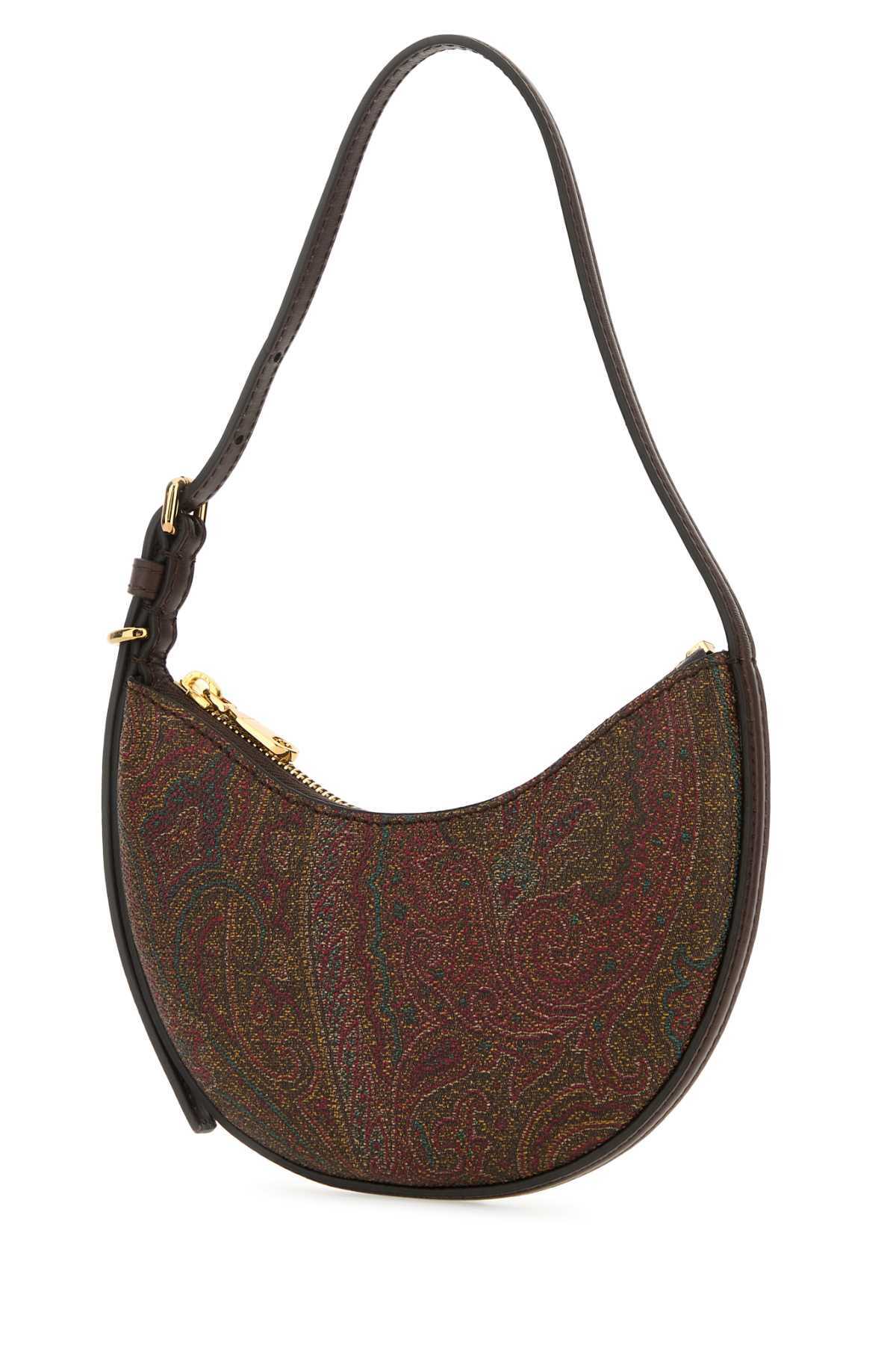 Etro Brown Mini Essential Hobo Bag Etro