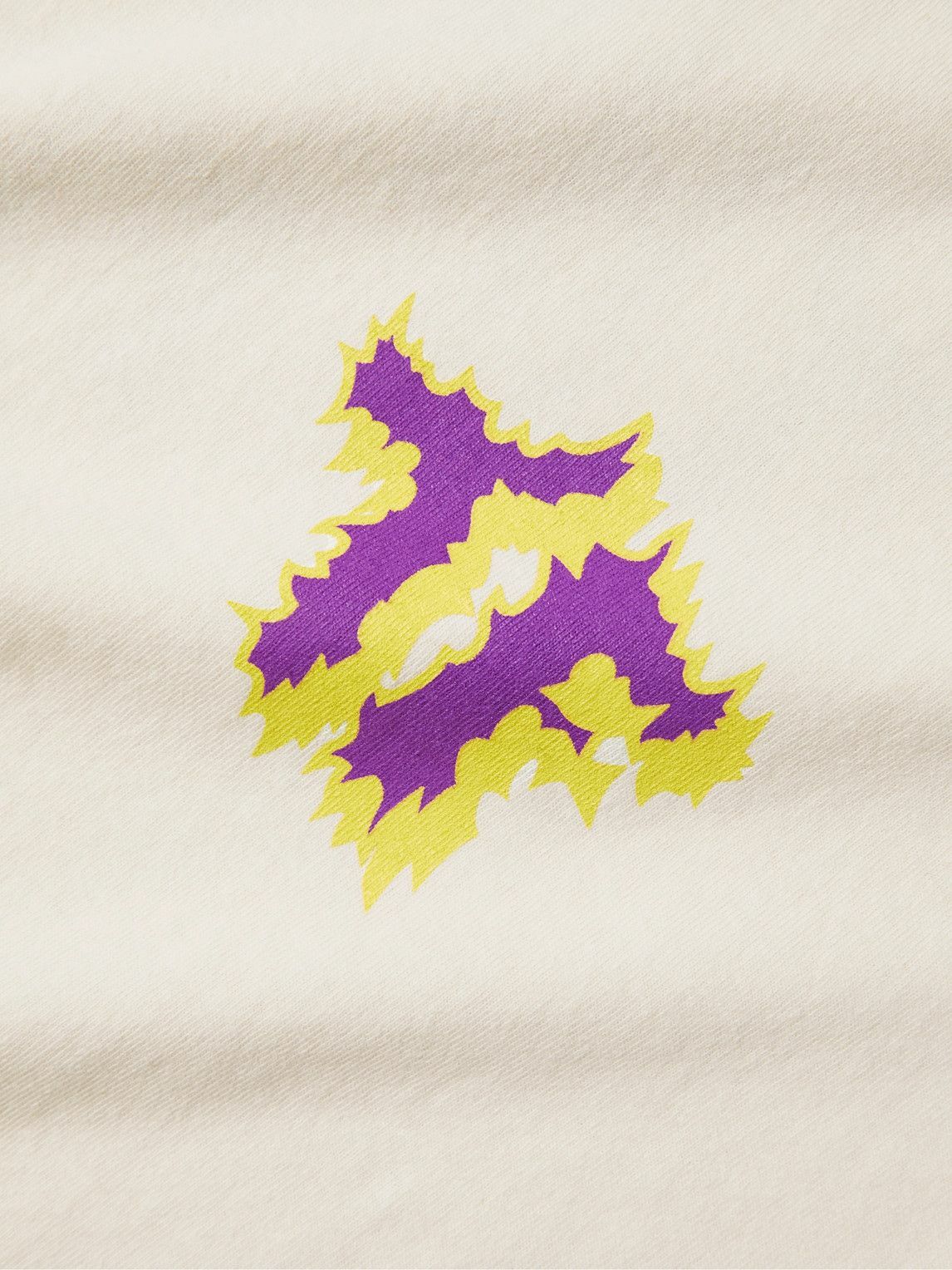 Throwing Fits - Logo-Print Cotton-Jersey T-Shirt - Neutrals