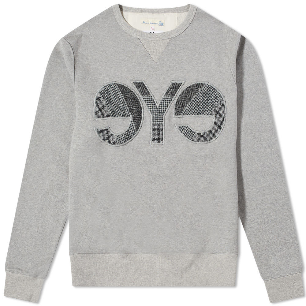 Junya Watanabe MAN x eYe Logo Crew Sweat Junya Watanabe