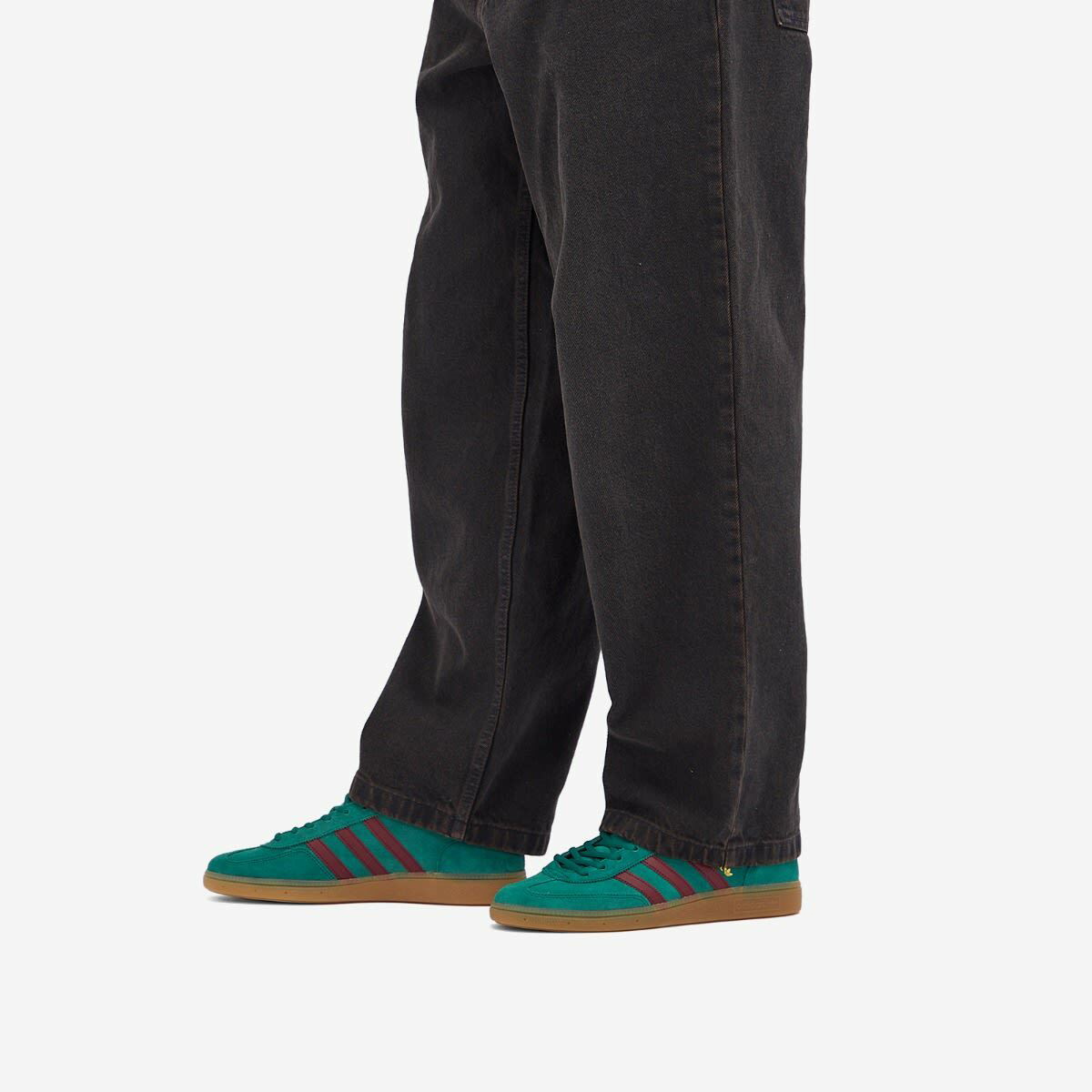 Adidas Handball Spezial Sneaker in Collegiate Green/Shadow Red/Off ...