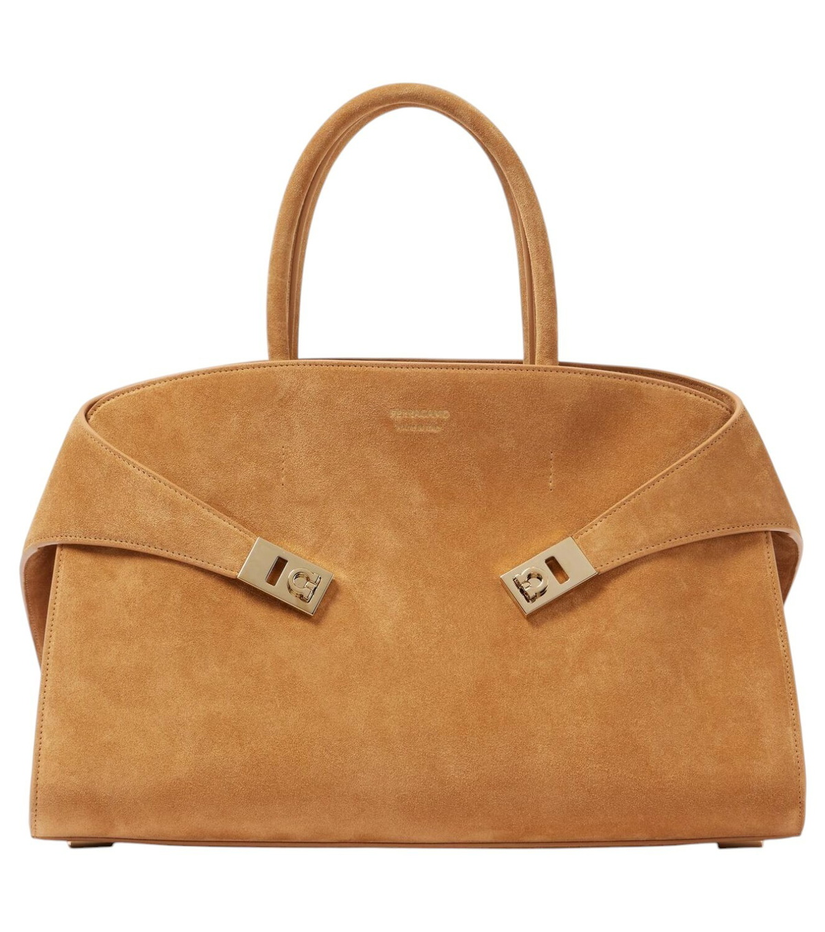 Ferragamo Hug Large suede tote bag Salvatore Ferragamo