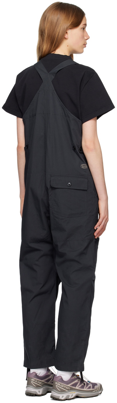Snow Peak Black Takibi Overalls Snow Peak