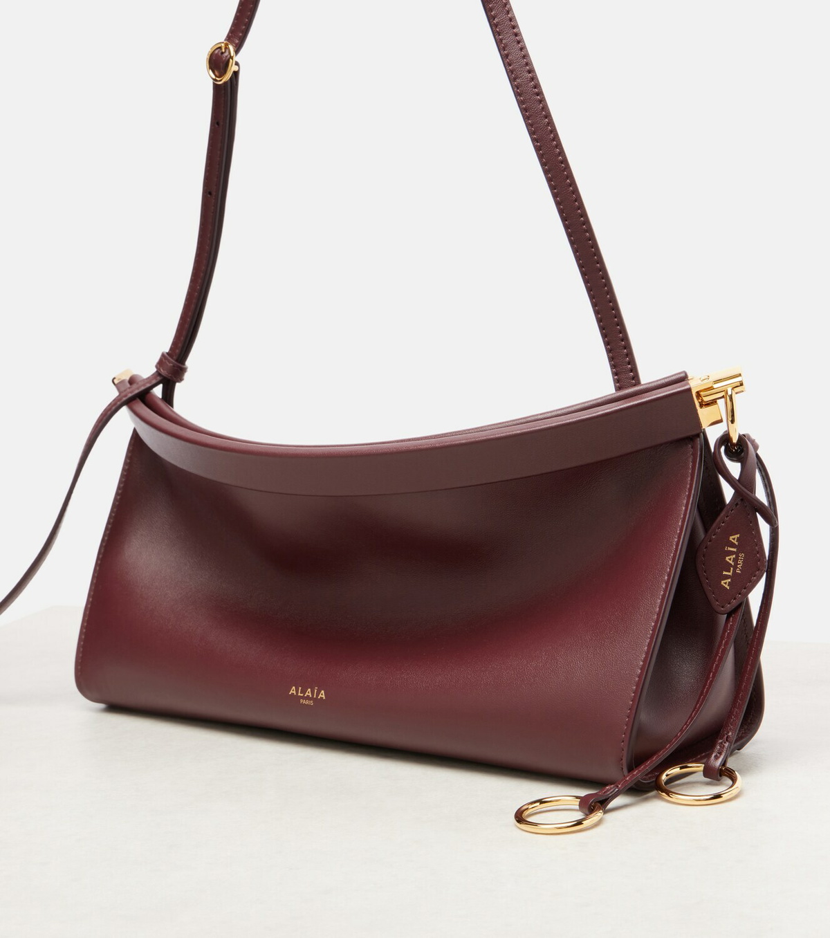 Alaïa Le Click Medium leather shoulder bag ALAÏA