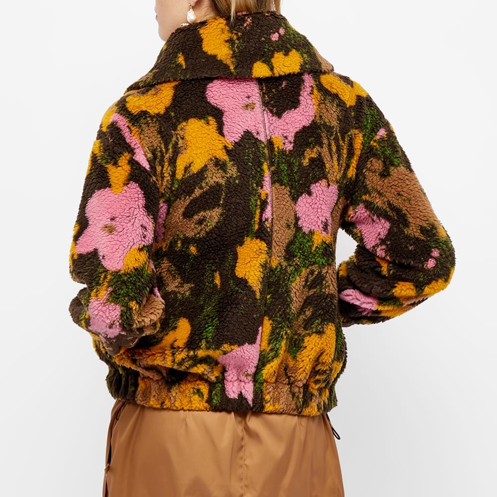 Rejina Pyo Women's Tate Pullover in Faux Shearling Jacquard Floral ...